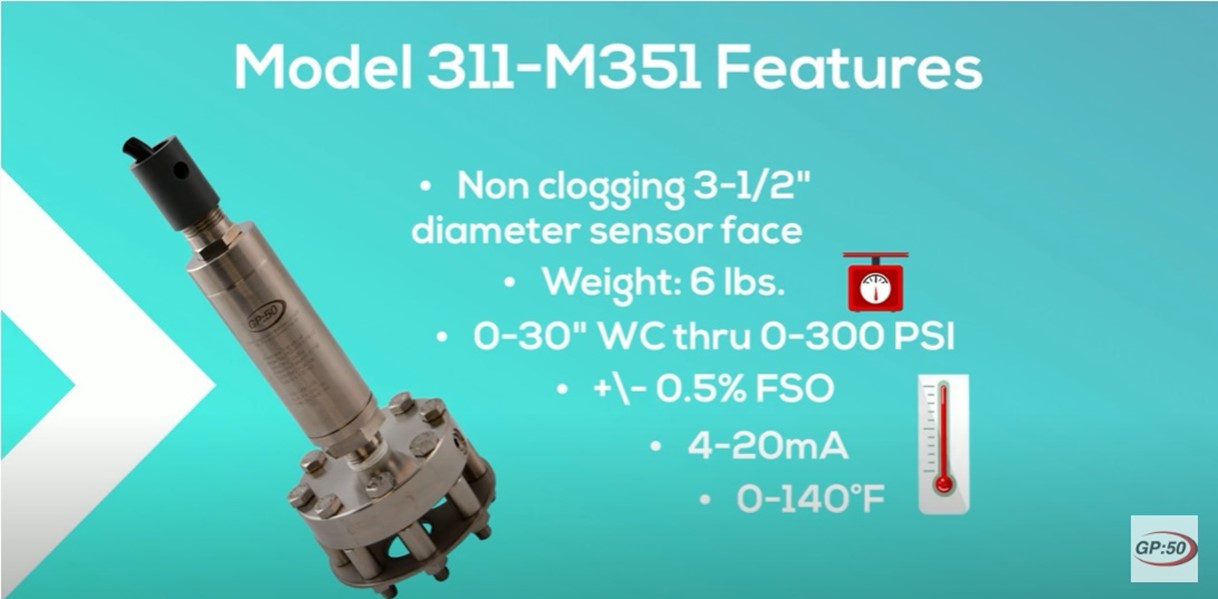 GP:50 Wastewater & Lift Stations | Model 311-M351 - GP50 NY LTD